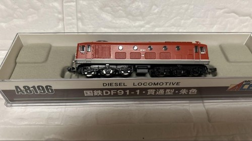 DF91-1 N gauge Diesel Locomotive Red LED Lights, Used | eBay UK
