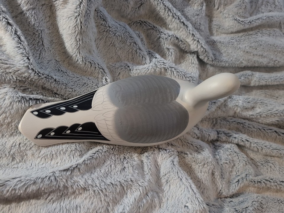 Charlie Bryan Seagull Decoy 2000 Vintage Collectible Middle River, MD ...