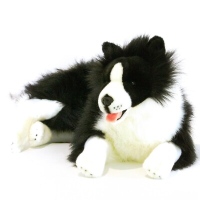 Bocchetta Oscar Extra Large Border Collie Realistic Plush - 62cm | eBay ...