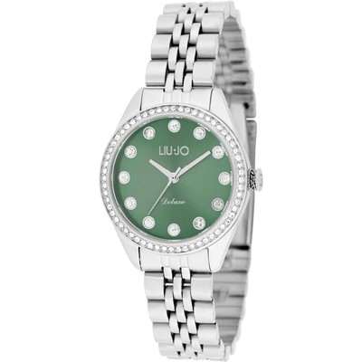 Womens Wristwatch LIU JO LUXURY DELUXE TLJ2257 Stainless Steel Green ...