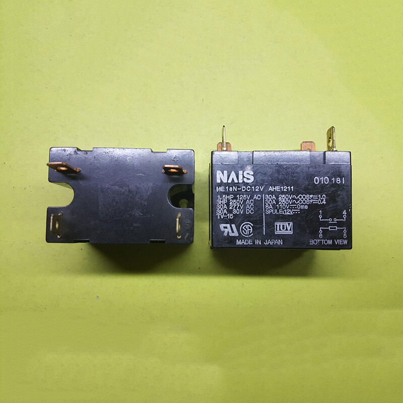 1Pc NAIS HE1aN-DC12V Power Relay 4Pins 30A 277VAC | eBay