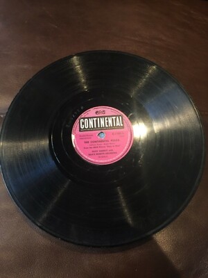 78 RPM Vintage Patsy Garrett The Continental & Wedding Bells Polka ...
