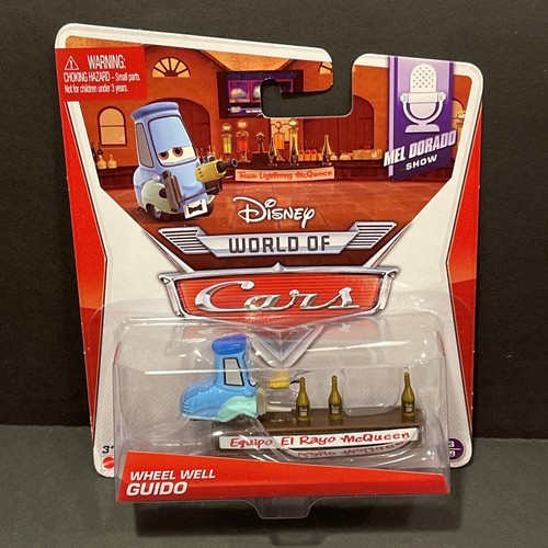 NEW Disney Pixar Cars 2 WHEEL WELL GUIDO Mel Dorado Show | eBay