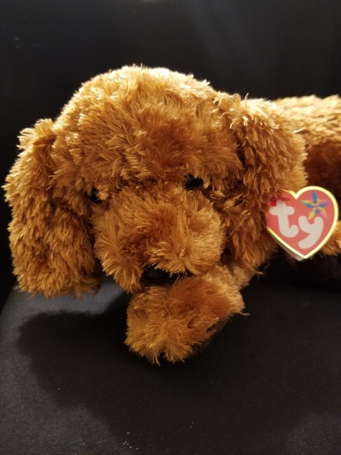 Ty Beanie Buddies Brown Dog Named Fitz From 2004 12" for sale online | eBay