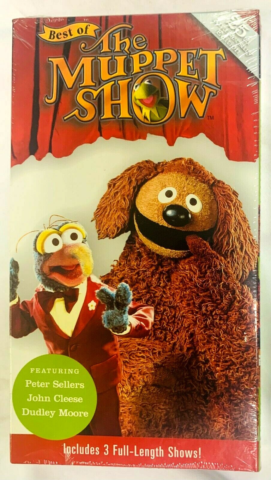 Muppet Show, The Best Of (VHS, 2002) Peter Sellers/Dudley Moore NEW ...