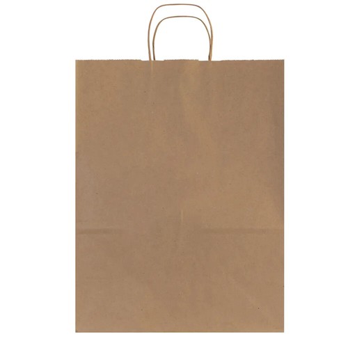 Bulk Brown Kraft Paper Shopping Bags with Handles 250 pcs | eBay