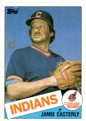 1985 Topps #764 Jamie Easterly - Cleveland Indians | eBay