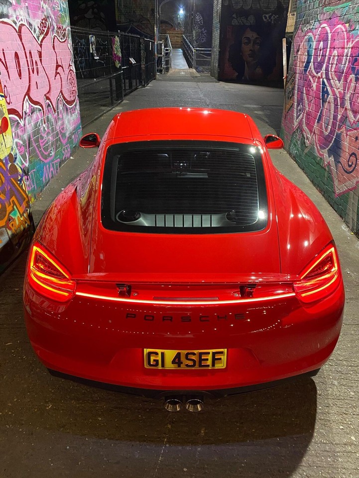 Full-width light kit for Porsche 981 Boxster/Cayman/Spider/GT4 2013 ...