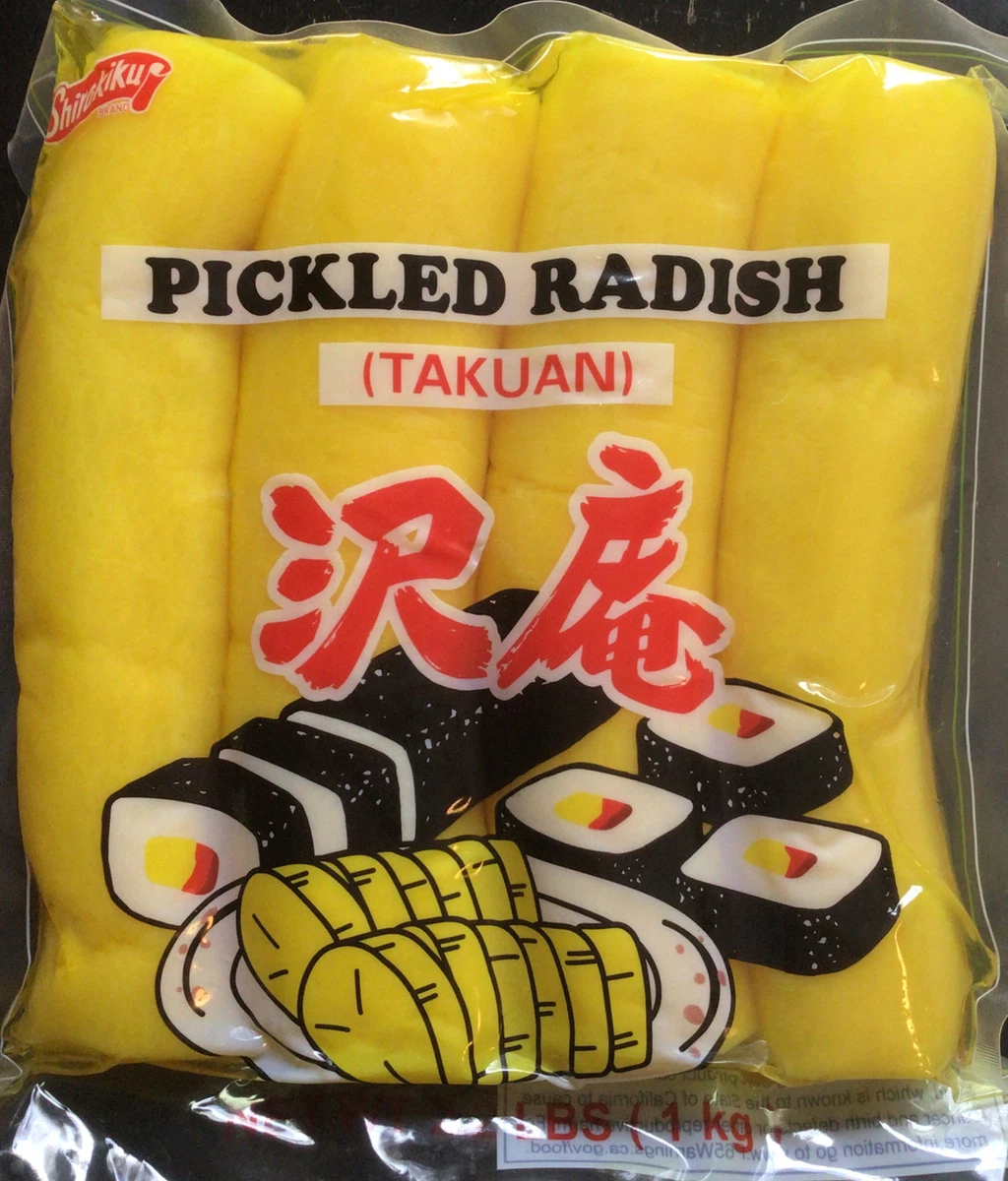 Yellow Pickled Radish