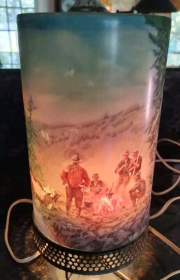 Goodman 1956 Prospectors Campfire Motion Lamp 11" H | eBay