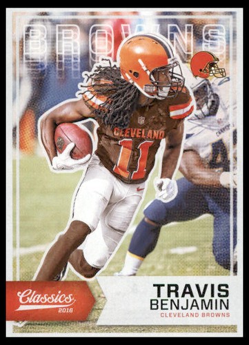 2016 Panini Classics #52 Travis Benjamin Cleveland Browns | eBay