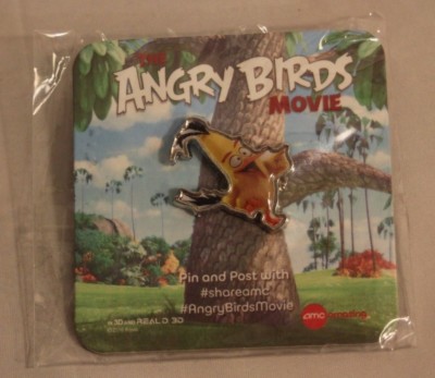 Angry Birds Chuck Canary Yellow Bird Promotional AMC Theater Movie ...