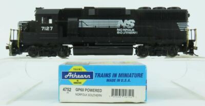 Athearn 4752 HO Scale Custom Norfolk Southern GP Diesel Locomotive ...