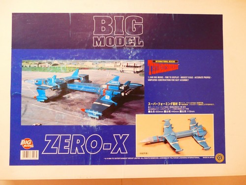 Thunderbirds IMAI Super Rare 1/600 Zero-X Super Big Resin Model Signed ...