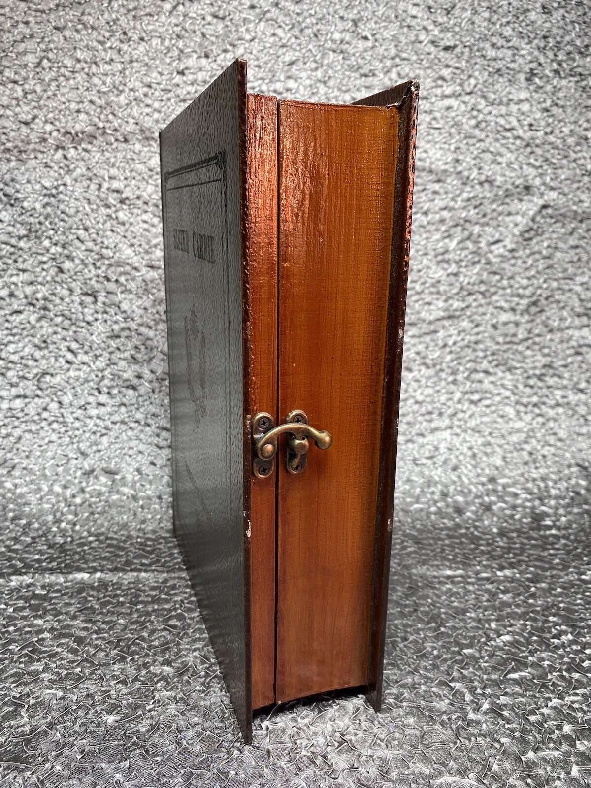 Secret Stash Book Hidden Compartment Safe Box Home Library Shelf Medium ...