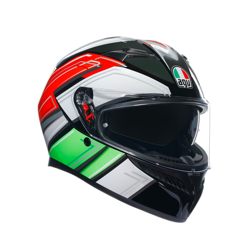 Full Face Motorcycle Helmet Agv K3 WING ITALY Helmet Casque ECE 2206 | eBay