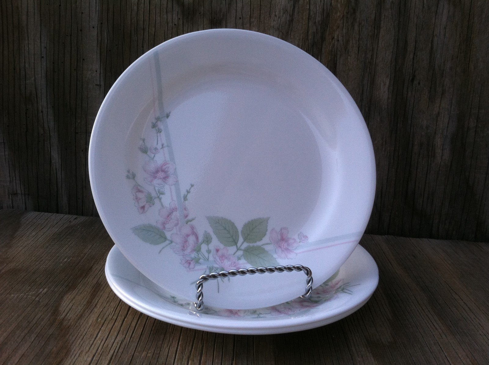 Corelle Veranda Dishes White Add To Your Set Small B&B Salad Plates Set ...