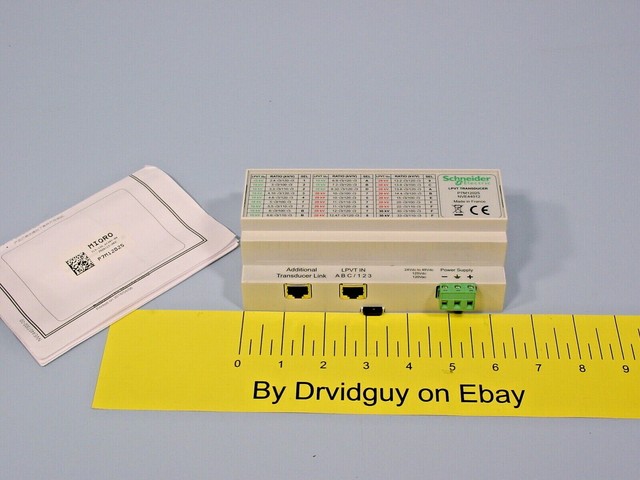 Schneider Electric P7M12025 LPVT Transducer 24-48 VDC 125 VDC 120 VAC ...