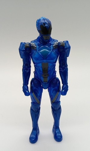 Mighty Morphin Power Rangers Movie Blue Action Figure Toy Transparent ...