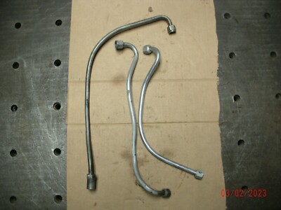 Harley Knucklehead Oil Tank Oil Line Set | eBay