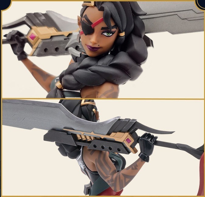 LoL League of Legends SAMIRA Unlocked Statue Figure Riot Games ...