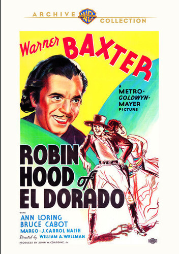 Robin Hood Of El Dorado,New DVD, Carlos De Valdez, Ann Loring, Bruce ...