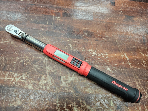 Snap-on ATECH2F125RB 3/8" Drive Flex-Head Digital Torque Wrench 5-125 ...