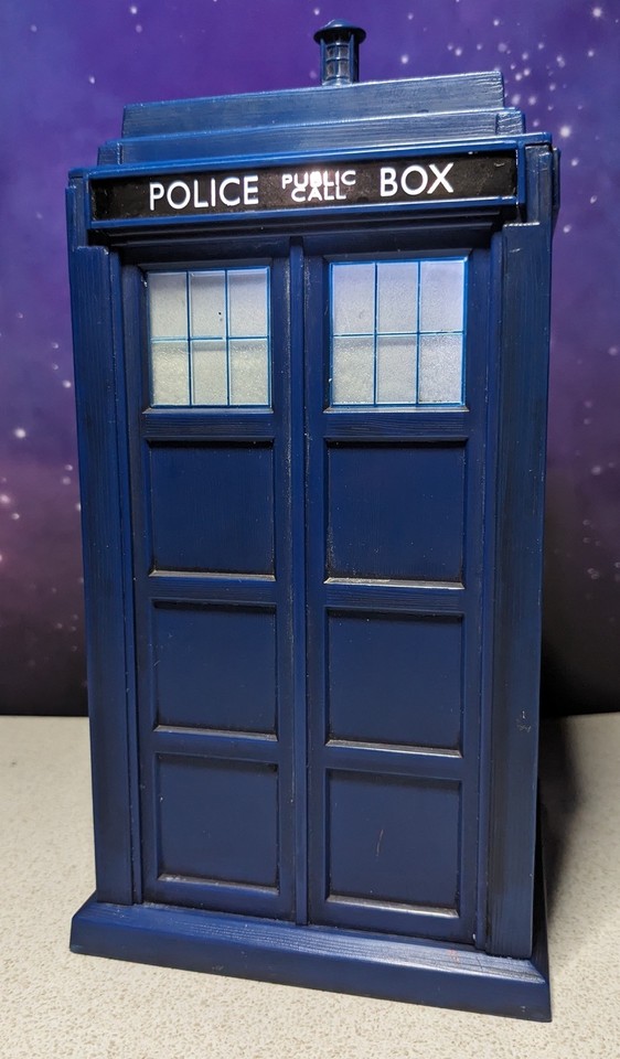 9th & 10th Doctor Who TARDIS Light & Sound Electronic Flight Control ...