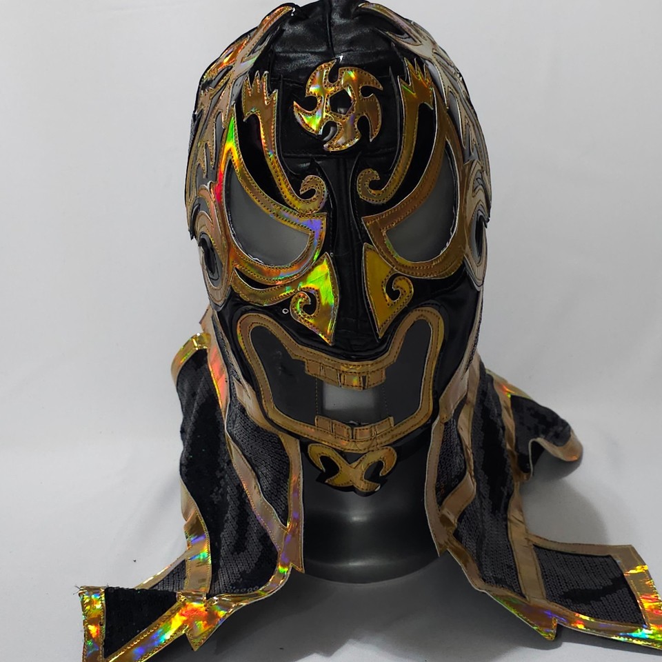 SAMURAI WRESTLING MASK LUCHADOR WRESTLER LUCHA LIBRE COSTUME COSPLAY | eBay