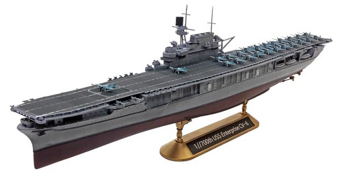 ACADEMY Models USS Enterprise CV-6 Battle Midway 1/700, Model Kits ...
