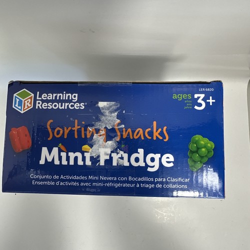 Sorting Snacks Mini Fridge Learning Resources 3+ Develops Snack Counting Color | eBay