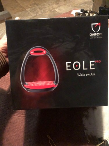 Eole PRO spikes english Stirrups nblack/blue NWT compositi GREAT GIFT FREE SHIP | eBay