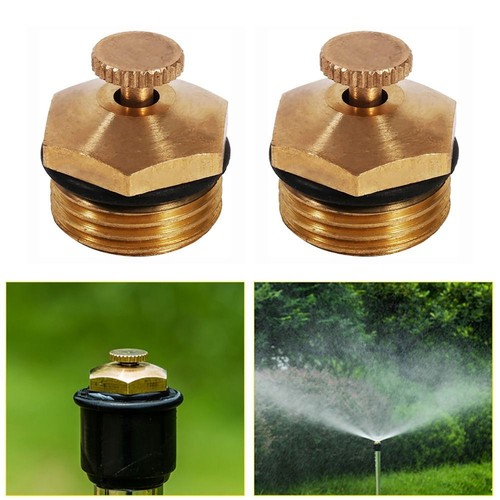 Adjustable Sprinkler Head Brass Drip Irrigation Garden Watering | eBay