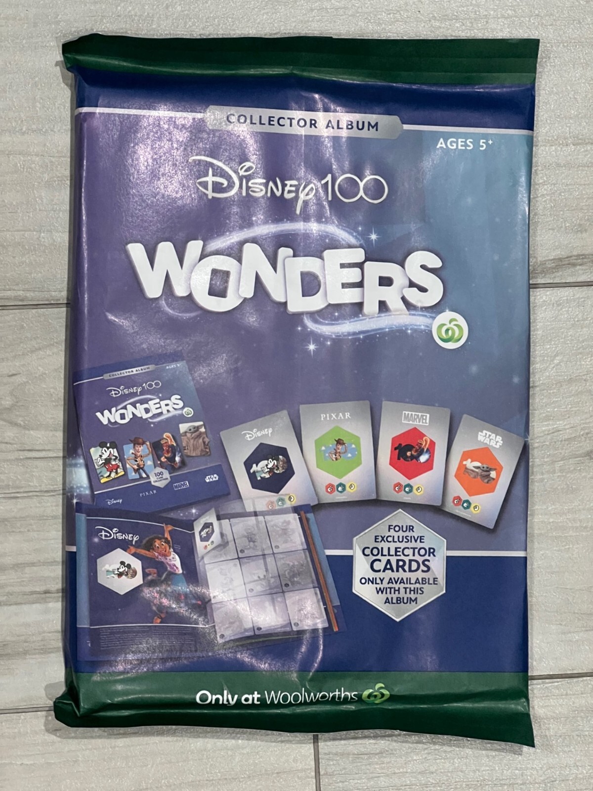 Woolworths 2023 Disney 100 Wonders Collector Album Including 4 ...