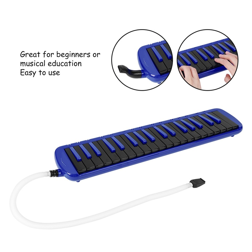 Musical Instrument Melodica 37 Key Portable Wind Keyboard For Beginners ...