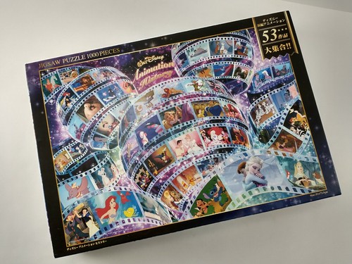 TENYO Walt Disney Movies Animation History 1000-Piece Jigsaw Puzzle ...