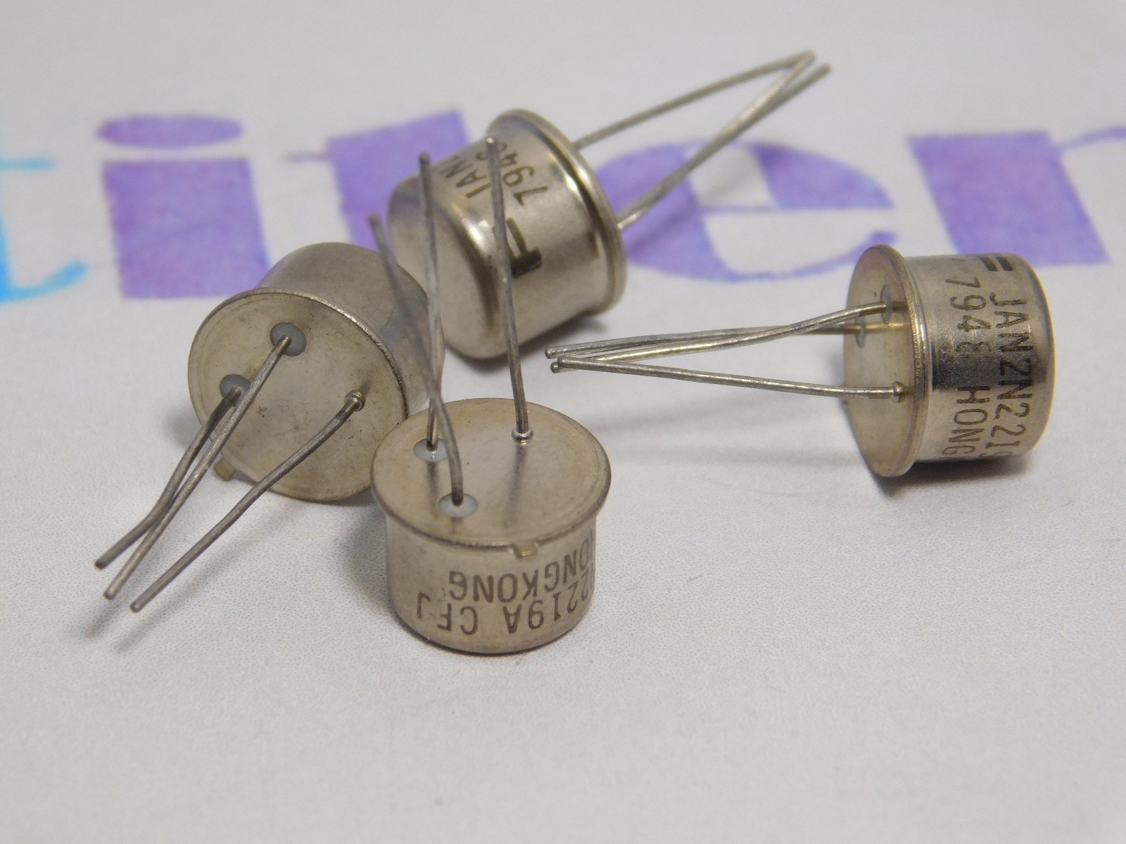 2N2219A / JAN2N2219A / TRANSISTOR / TO5 / 4 PIECES (qzty) | eBay