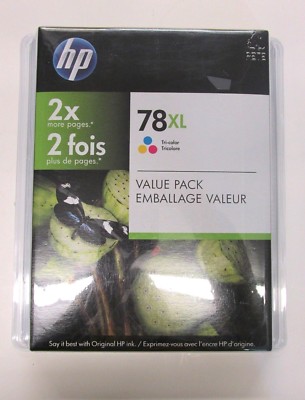 HP INK JET 78XL TRI-COLOR INK CARTRIDGE NEW SEALED EXPIRED | eBay