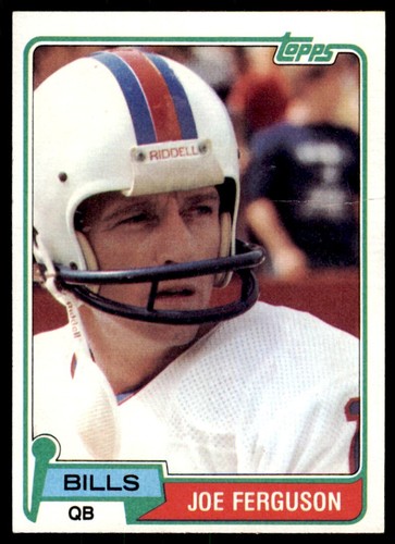 1981 TOPPS JOE FERGUSON. BUFFALO BILLS #503. | eBay