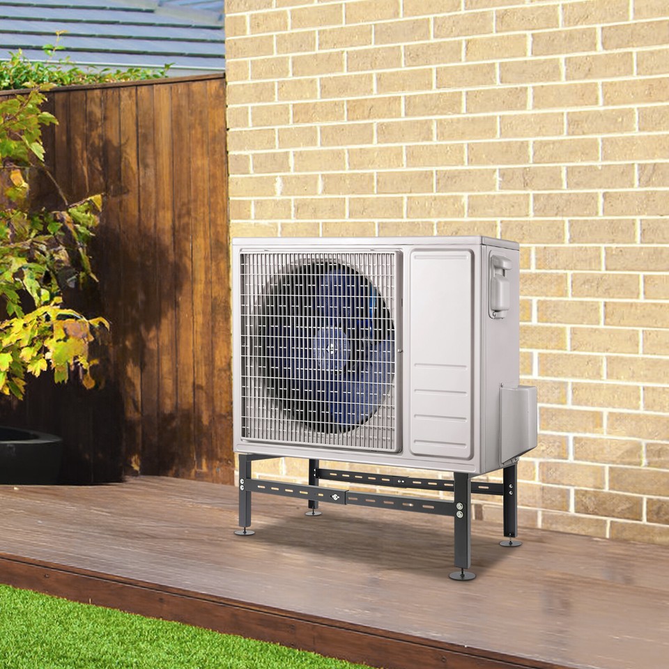 Air Conditioning Mini Split Ground Stand, Indoor&Outdoor Condenser ...