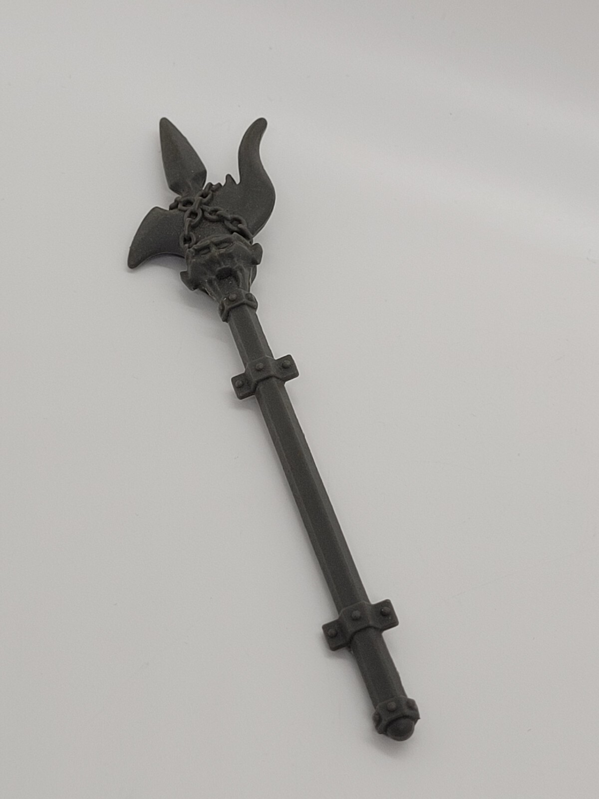 VINTAGE 1995 GARGOYLES ~ STONE ARMOR GOLIATH KENNER DISNEY HALBERD AX ...