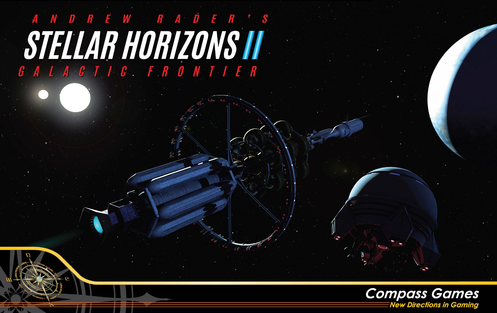Compass Games Stellar Horizons 2: Galactic Frontier NISW Fast Shipping ...