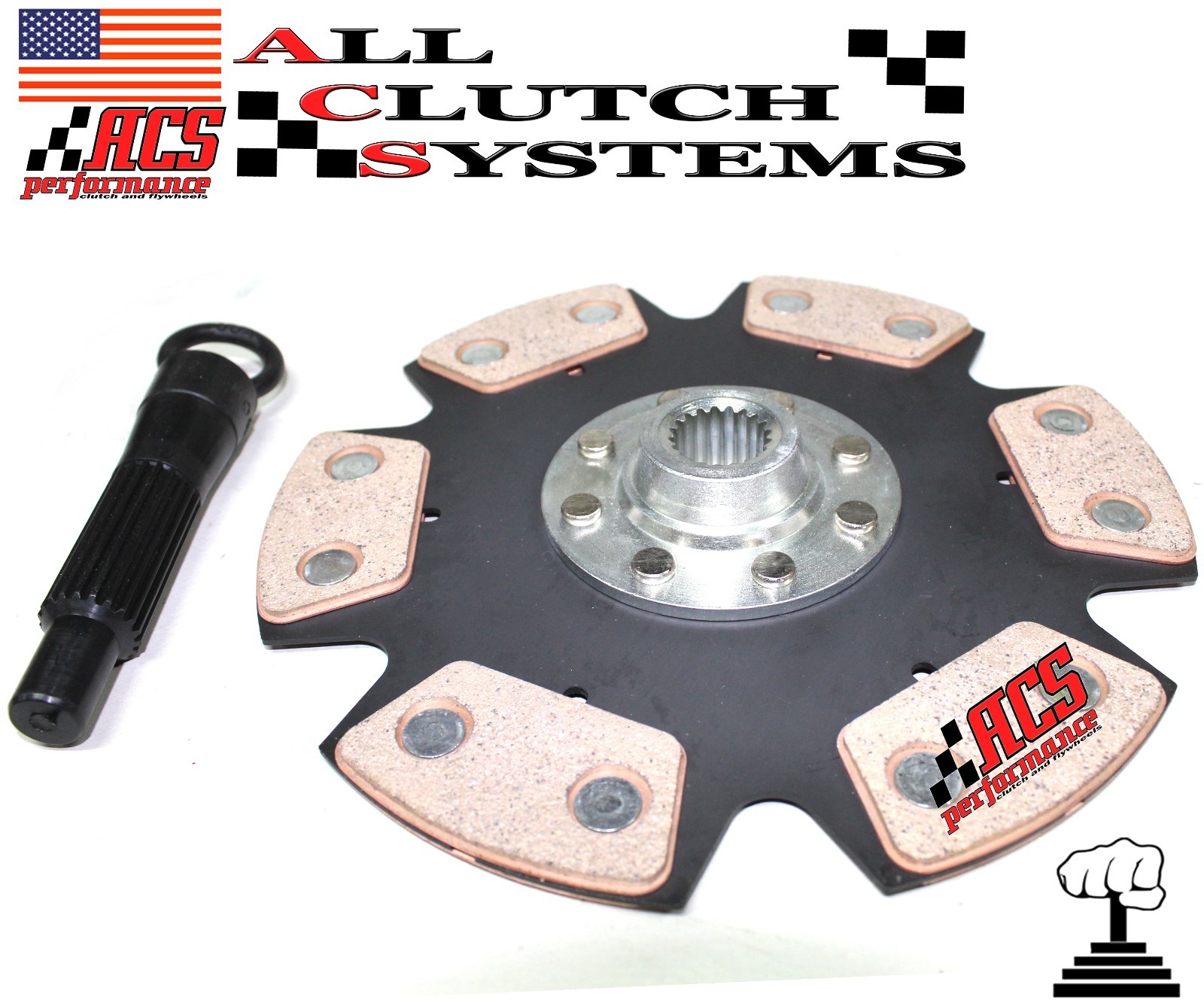 ACS STAGE 4 CLUTCH DISC+ALIGNMENT TOOL 1994-2001 ACURA INTEGRA B18 1.8L ...