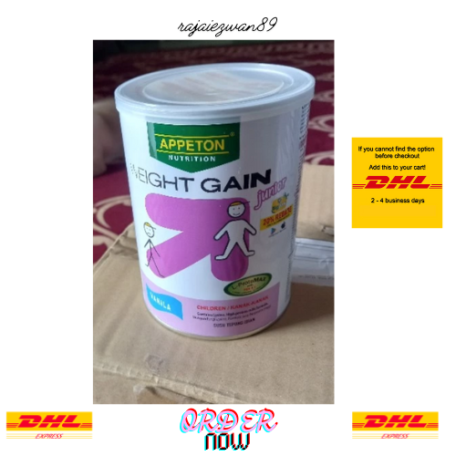 Appeton Weight Gain Powder for Adults/Junior 900g EXP06/2025 DHL FAST ...