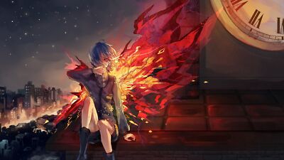 Anime touka wings tokyo Playmat Gaming Mat | eBay