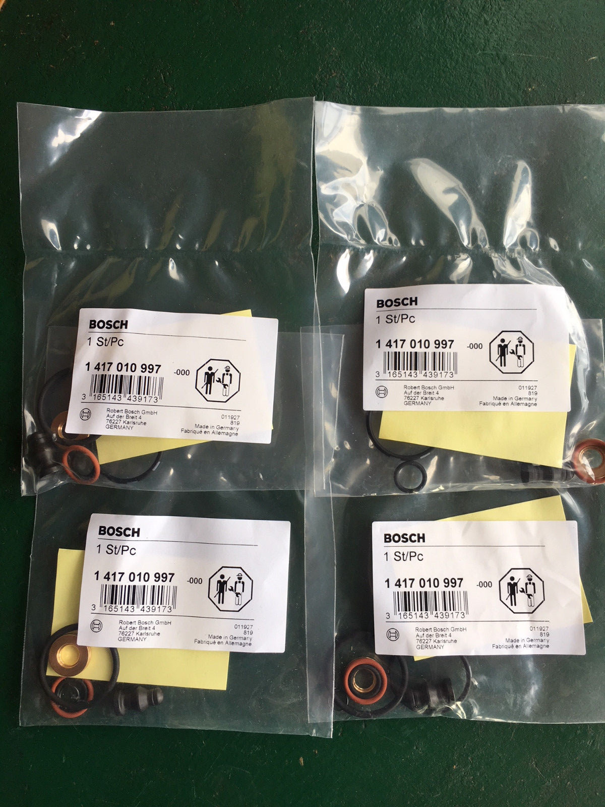 Bosch PD Injector seals kit 1.4tdi 1.9tdi 2.0tdi 1 417 010 997 4pcs ...