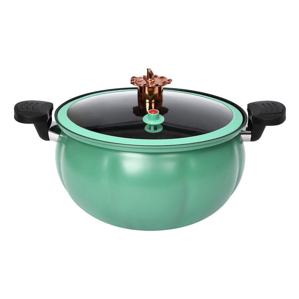 8L Micro Pressure Cooker non-stick Clay Wok Multifunction Cooking soup ...