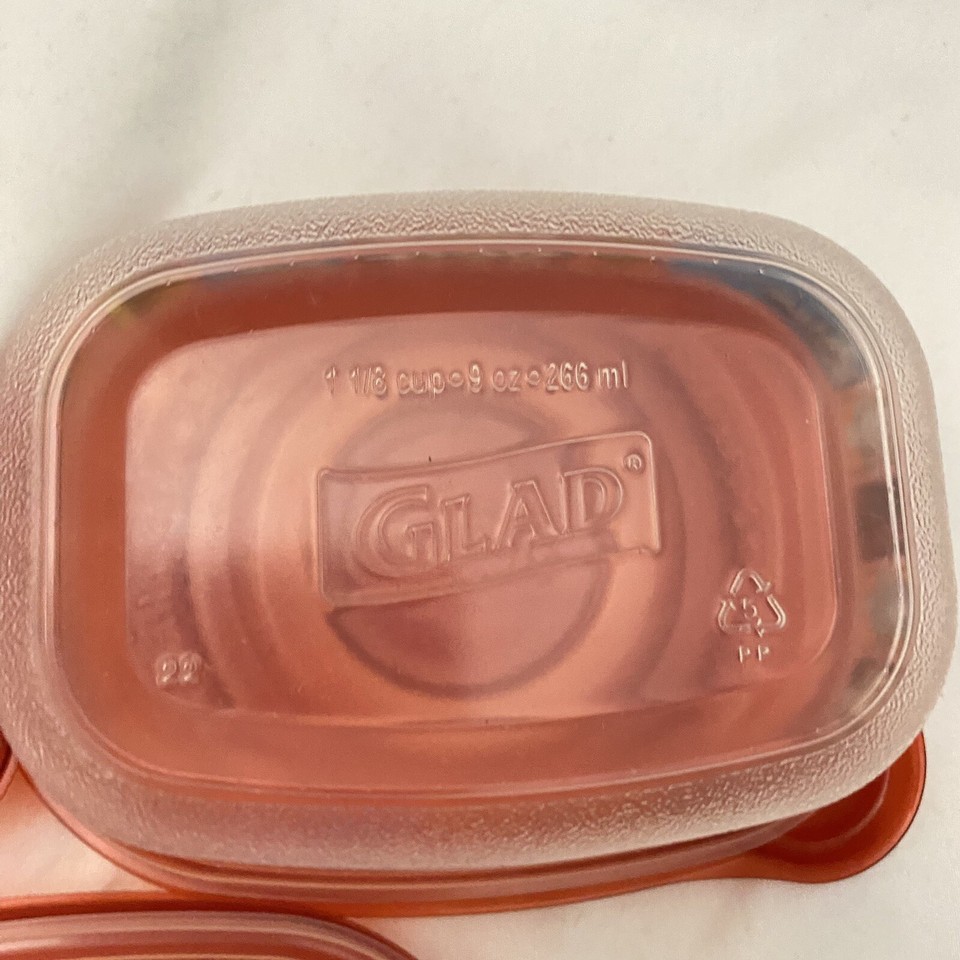 Star Wars Glad Gladware Plastic Containers Red Lids 3 Snack Small ...