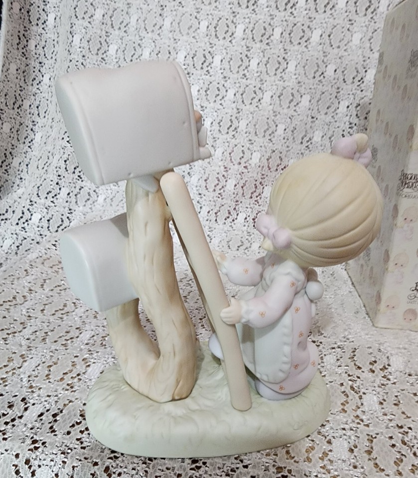 SIGNED BY SAM BUTCHER Precious Moments Good News Is So Uplifting 523615 ...