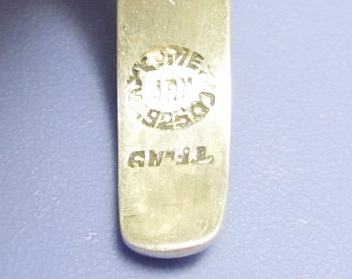 Vintage Sterling 925 Taxco Mexico JRM curved modernist Cuff Bracelet 25 ...